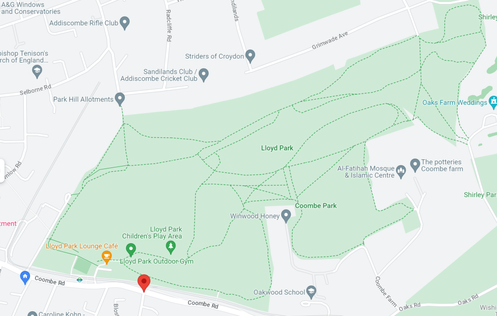 Maps – Friends of Lloyd Park